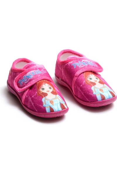 Gezer Kışlık Cırtlı Panduf Kız Çocuk Ayakkabı