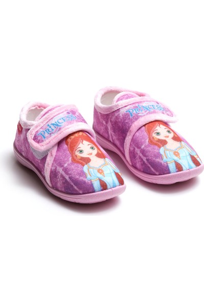 Gezer Kışlık Cırtlı Panduf Kız Çocuk Ayakkabı