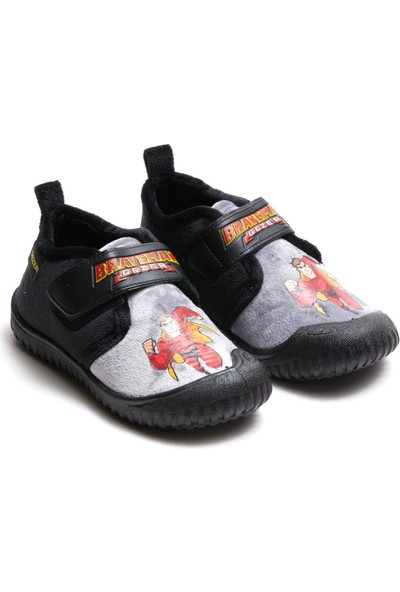 Gezer Kışlık Braveman Baskılı Cırtlı Kışlık Erkek Çocuk Panduf