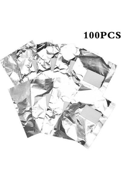 Farfi 100 Adet Alüminyum Folyo Tırnak Sarar Nail Art Akrilik Jel Lehçe Sökücü Islatın (Yurt Dışından) Farfi 100 Adet Alüminyum Folyo Tırnak Sarar Nail Art Akrilik Jel Lehçe Sökücü Islatın (Yurt Dışından)