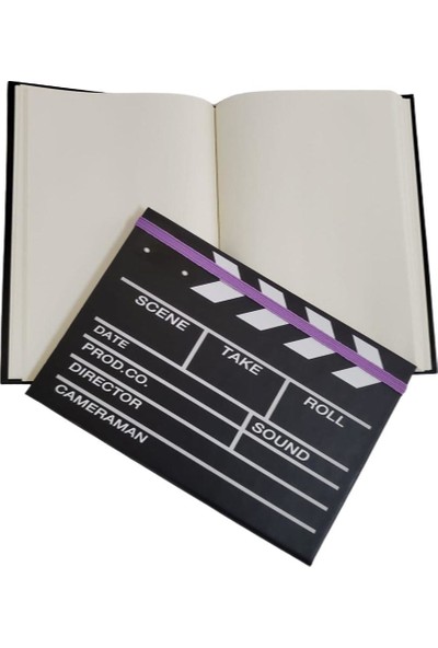 Kastore Film Klaket Desenli Defter Dekoratif Hediyelik Kastore Film Klaket Desenli Defter Dekoratif Hediyelik