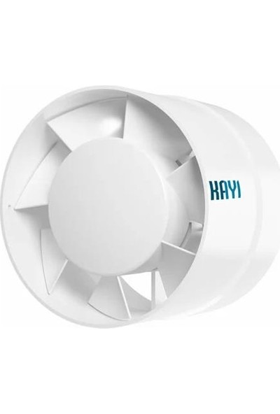 Kayıtes YUF125 Havalandırma Fanı 125MM Boru Tipi Çapı / 190 M3/h Güç 18 W Devir 2800 Kayıtes YUF125 Havalandırma Fanı 125MM Boru Tipi Çapı / 190 M3/h Güç 18 W Devir 2800