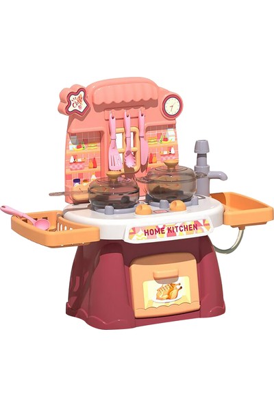 ShengStore Sesli ve Işıklı Oyuncak Yemek Masası - Çok Renkli (Yurt Dışından)