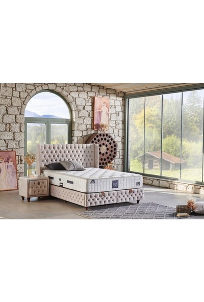 Dekmanya Elit Kapitoneli Yatak Seti