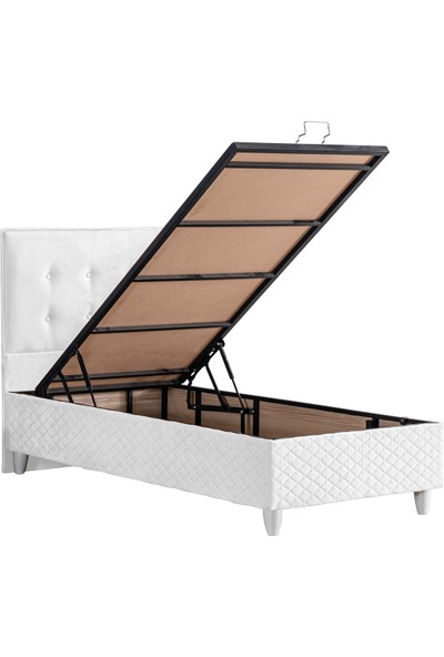 Cesur Istanbul Tek Kişilik Baza Başlık Seti, Beyaz Cesur Istanbul Tek Kişilik Baza Başlık Seti, Beyaz