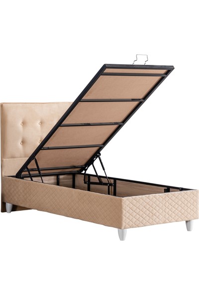 Cesur Istanbul Tek Kişilik Baza Başlık Seti, Bej Cesur Istanbul Tek Kişilik Baza Başlık Seti, Bej