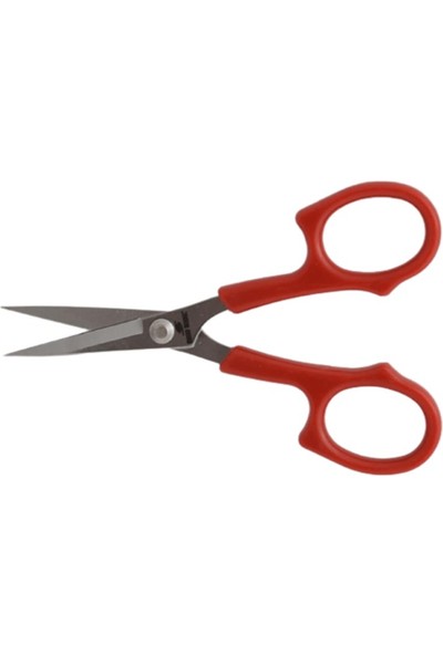 Hard Steel Plastik Saplı Düz Nakış Makası / HS-1553 (5.12