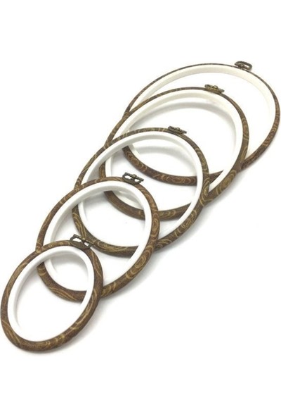 Nurge Dekoratif Oval Kasnak Çerçeve No:4