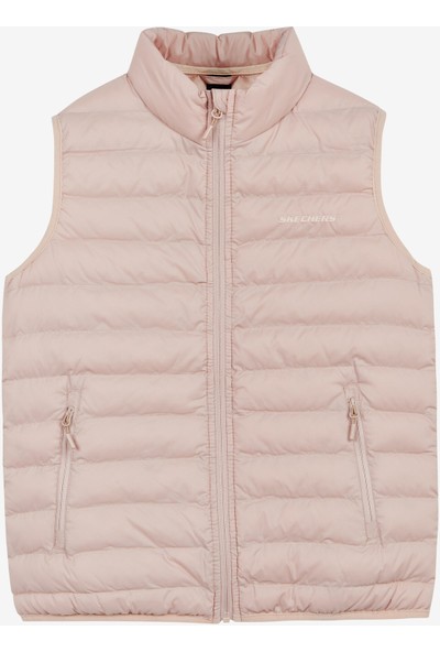 Skechers W Essential Vest Kadın Light Camel Yelek - S212262-230 Skechers W Essential Vest Kadın Light Camel Yelek - S212262-230