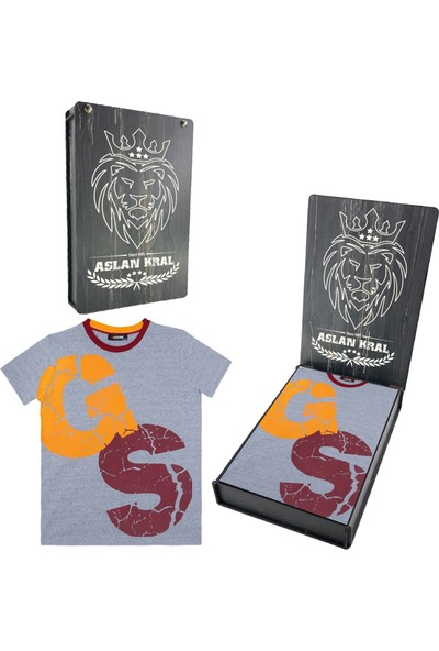 Galatasaray Çocuk T-Shirt Ahşap Kutulu