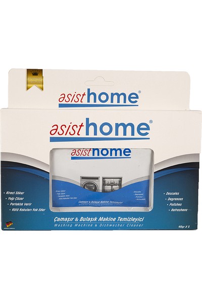Asist Home Asisthome Çamaşır&bulaşık Makine Temizleyici Asist Home Asisthome Çamaşır&bulaşık Makine Temizleyici