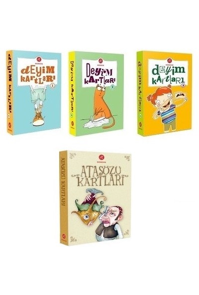 Redhouse Yayınları Deyim Kartları 1-2 -3 ve Atasözleri Kartları