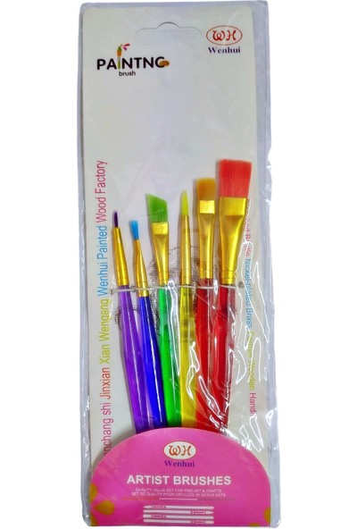 Resim Fırça Seti 6'lı