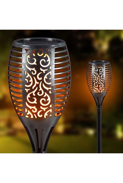 Kastore Alev Efektli Solar Bahçe Lambası (51 Cm) Kastore Alev Efektli Solar Bahçe Lambası (51 Cm)