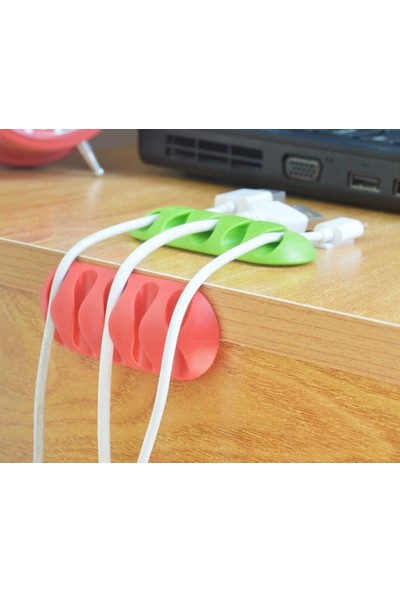 Loggia Kablo Tutucu 5 Kanallı 3'lü Siyah Yapışkanlı Kablo Düzenleyici