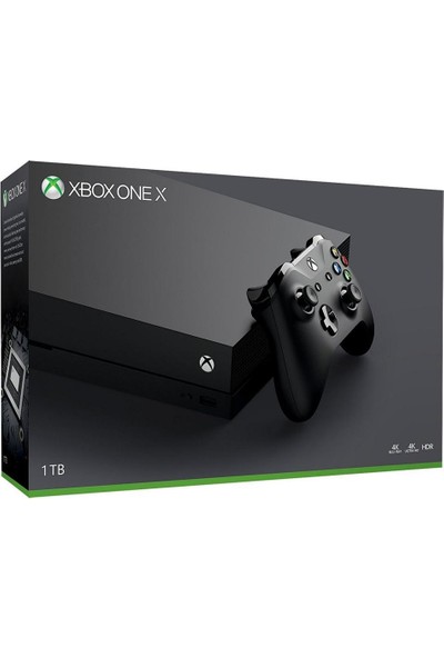 Microsoft Xbox One x - Orijinal Kol - 1tb 4K Hdr - Fırsat Teşhir Ürünü