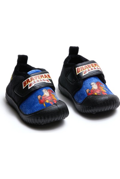 Gezer Kışlık Braveman Baskılı Kışlık Erkek Bebe Panduf