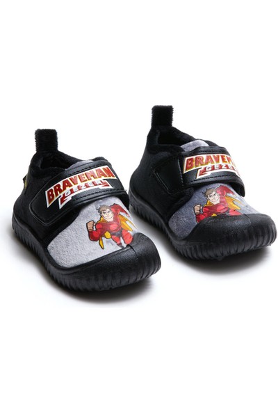 Gezer Kışlık Braveman Baskılı Kışlık Erkek Bebe Panduf