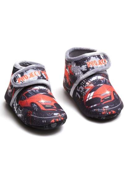 Gezer Kışlık Ev Içi Panduf Bot Patik Erkek Ayakkabı