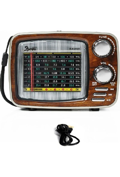 Mkey RT-801 Bluetooth Şarjlı Nostaljik Radyo Mkey RT-801 Bluetooth Şarjlı Nostaljik Radyo