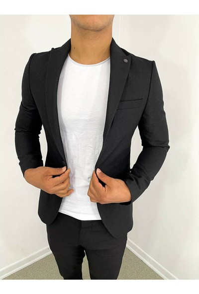 Tomms Erkek Italyan Kesim Tek Ceket Slim Fit DPCLSS-1219 Tomms Erkek Italyan Kesim Tek Ceket Slim Fit DPCLSS-1219