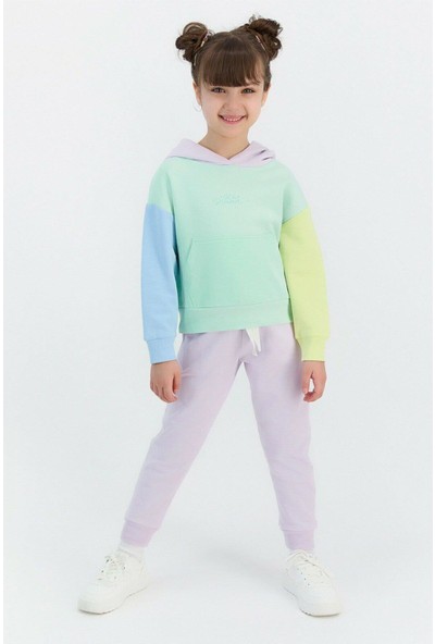 ROLY POLY 2613-G Kız Çocuk Kapşonlu Eşofman Takımı