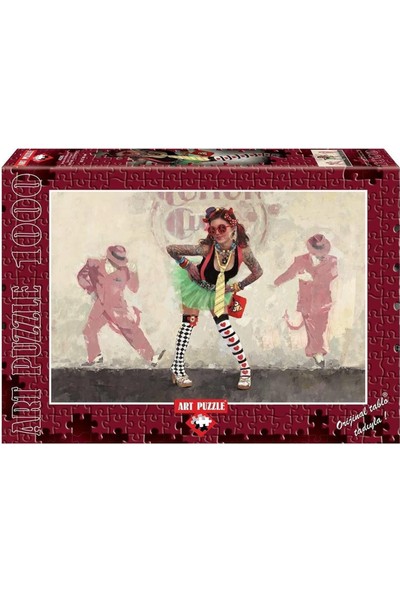 Rennway 4355 Art Puzzle 1000 Parça/şeytan Mı Melek Mi Rennway 4355 Art Puzzle 1000 Parça/şeytan Mı Melek Mi