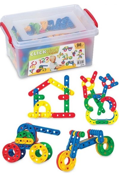 Dede Click Clack Puzzle Küçük Boy 96 Parça