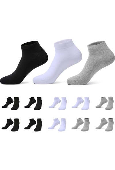Black Arden Socks 10'lu Ekonomik Paket Patik Çorap BT-0273