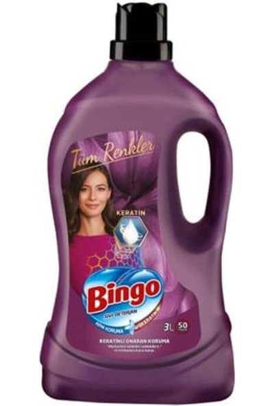 Bingo Sıvı Deterjan Onaran Koruma 3 Lt Bingo Sıvı Deterjan Onaran Koruma 3 Lt