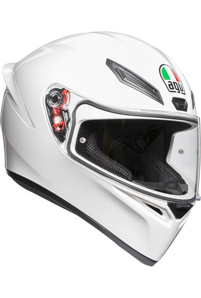 Agv K1 Solid Beyaz White Kapalı Kask Agv K1 Solid Beyaz White Kapalı Kask