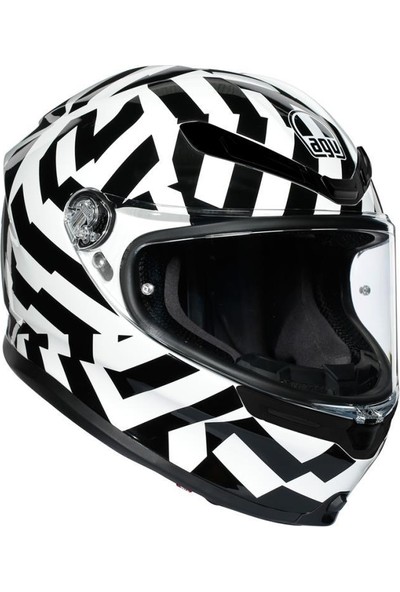 Agv K6 Multi Secret Beyaz Siyah Beyaz Kapalı Kask Agv K6 Multi Secret Beyaz Siyah Beyaz Kapalı Kask
