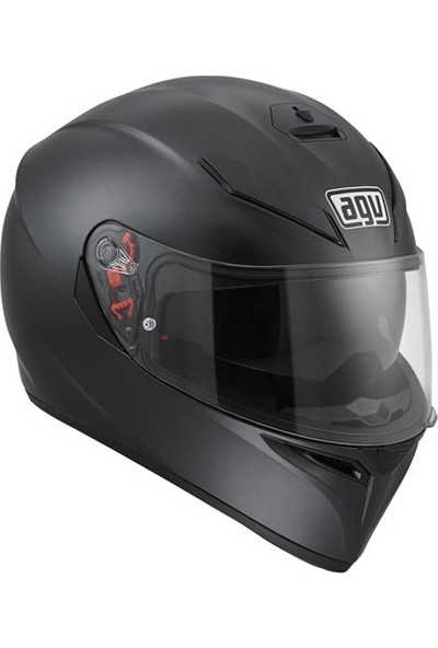 Agv K3 Sv Mat Siyah Güneş Vizorlu Kask