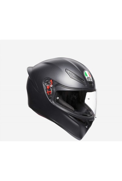 Agv K1 Solid Mat Siyah Kapalı Kask Yeni Sezon Agv K1 Solid Mat Siyah Kapalı Kask Yeni Sezon