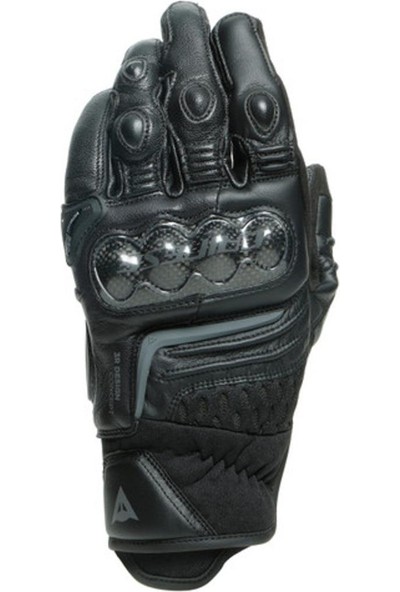 Daınese Carbon 3 Short Eldiven Black Black