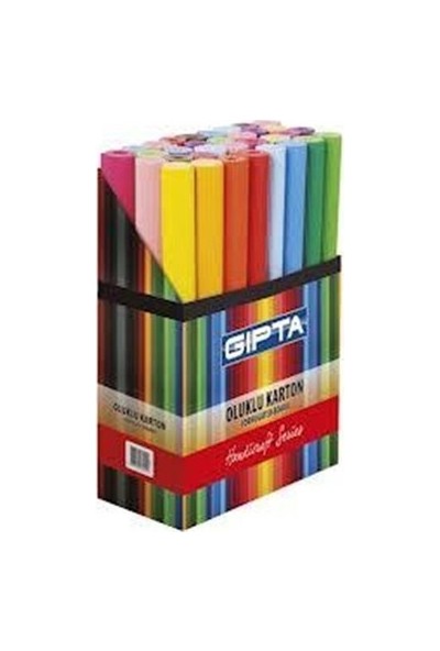 Gıpta Renkli Oluklu Karton 50 x 70 cm Gıpta Renkli Oluklu Karton 50 x 70 cm