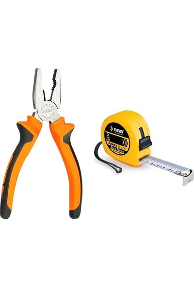 Uniquem Mini Pense + Şerit Metre 3 mt Uniquem Mini Pense + Şerit Metre 3 mt