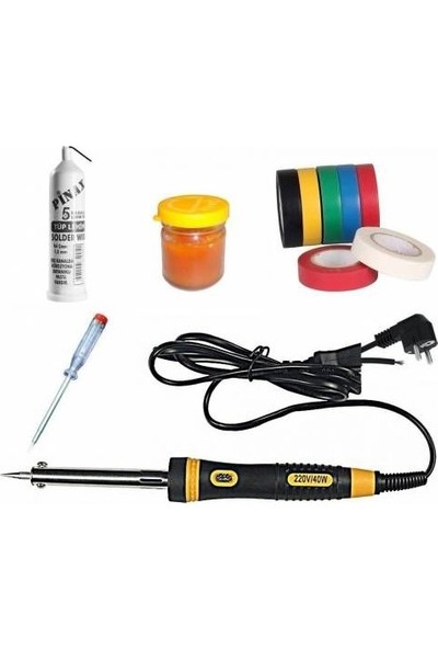 Uniquem Tiger 40W Lehi̇m Havya Kalem Set Lehi̇m Pasta Uniquem Tiger 40W Lehi̇m Havya Kalem Set Lehi̇m Pasta