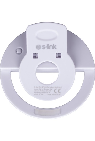 S-Link SL-SF300 Şarjlı Mandallı LED Selfie Işığı S-Link SL-SF300 Şarjlı Mandallı LED Selfie Işığı