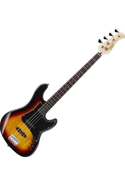 Seagull Bas Gitar, 3 Ton Sunburst, PSEB1A-4/F & PSEB1A-4/R
