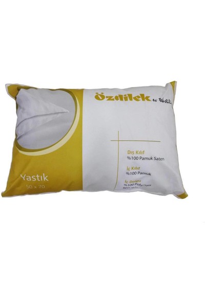 Özdilek Elegance Dolgulu Yastık 50X70 Yumuşak Pamuk Saten Özdilek Elegance Dolgulu Yastık 50X70 Yumuşak Pamuk Saten