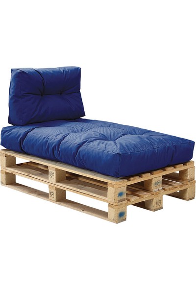 Elyaf Sepeti Dış/iç Mekan Palet Minderi Seti Takımı(Set:2-Saks Mavi) Elyaf Sepeti Dış/iç Mekan Palet Minderi Seti Takımı(Set:2-Saks Mavi)