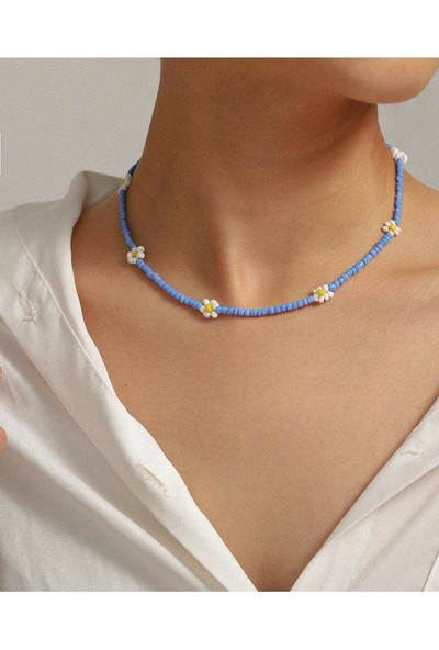 FullControl Cosibella Kadın Boncuk Papatya Kolye FullControl Cosibella Kadın Boncuk Papatya Kolye