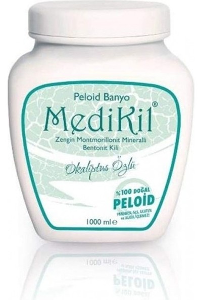 Medikil Peloid Ayak ve Banyo Terapisi Okaliptüs Özlü 1000 ml Medikil Peloid Ayak ve Banyo Terapisi Okaliptüs Özlü 1000 ml