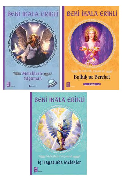 Mona Kitap Beki Ikala Erikli 3 Kitap Set / Meleklerle Yaşamak - Bolluk ve Bereket - Iş Hayatında Melekler Mona Kitap Beki Ikala Erikli 3 Kitap Set / Meleklerle Yaşamak - Bolluk ve Bereket - Iş Hayatında Melekler