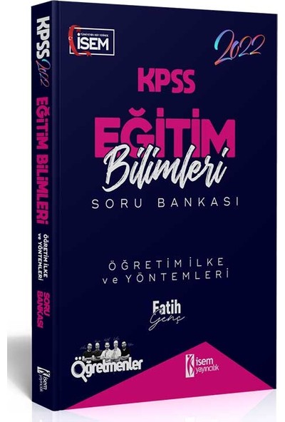 İSEM Yayıncılık Isem 2022 Kpss Eğitim Bilimleri Öğretim Ilke ve Yöntemleri Çözümlü Soru Bankası Isem Yayıncılık İSEM Yayıncılık Isem 2022 Kpss Eğitim Bilimleri Öğretim Ilke ve Yöntemleri Çözümlü Soru Bankası Isem Yayıncılık