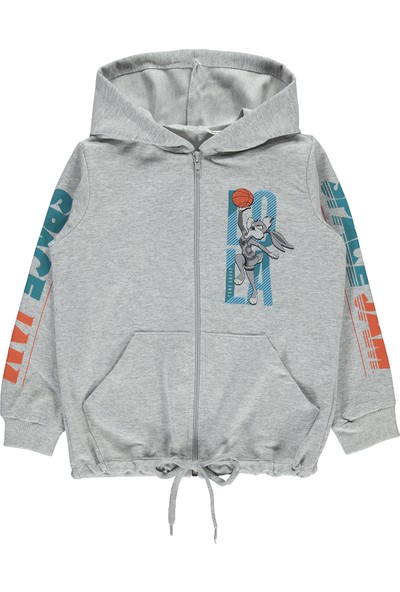 Space Jam Kız Çocuk Kapüşonlu Hırka 6-9 Yaş Karmelanj