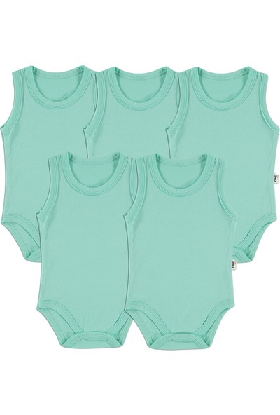 Civil Baby Basic Süprem Bisiklet Yaka 5'li Çıtçıtlı Badi 0-18 Ay Mint Yeşili Civil Baby Basic Süprem Bisiklet Yaka 5'li Çıtçıtlı Badi 0-18 Ay Mint Yeşili
