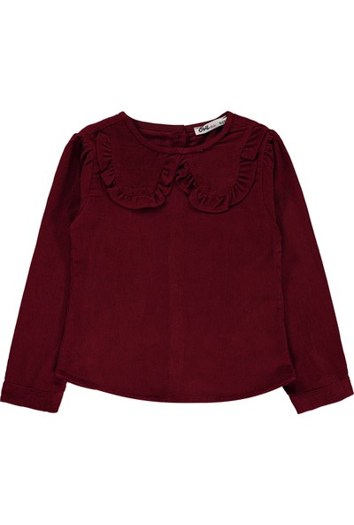 Civil Girls Kız Çocuk Gömlek 6-9 Yaş Bordo Civil Girls Kız Çocuk Gömlek 6-9 Yaş Bordo