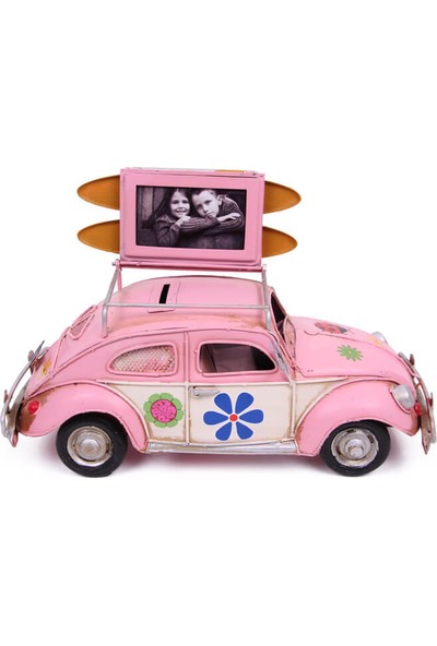 Nusrat Bilişim El Yapımı Vosvos Çerçeveli Kumbara